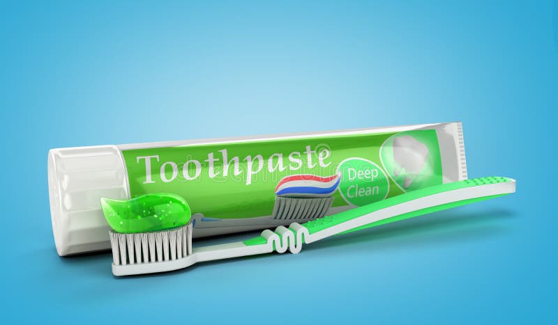 Modern Concept of the Design of a Tube of Toothpaste Toothpaste Stock ...
