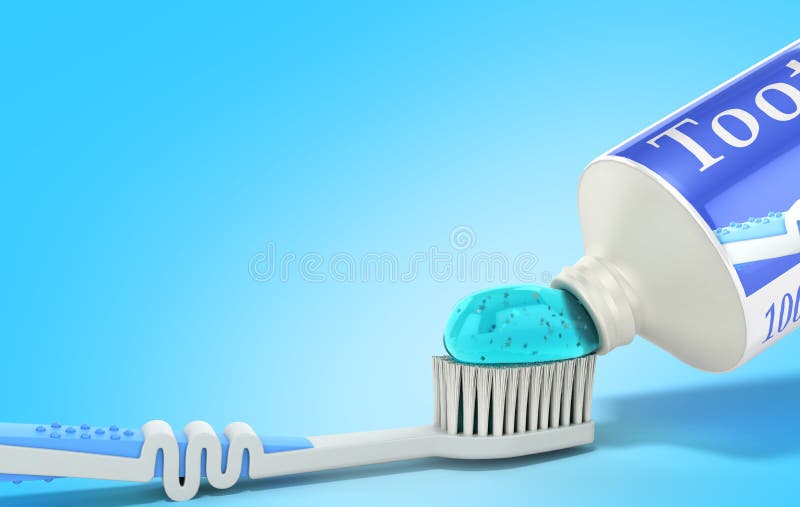 Modern Concept of the Design of a Tube of Toothpaste Toothpaste Stock ...