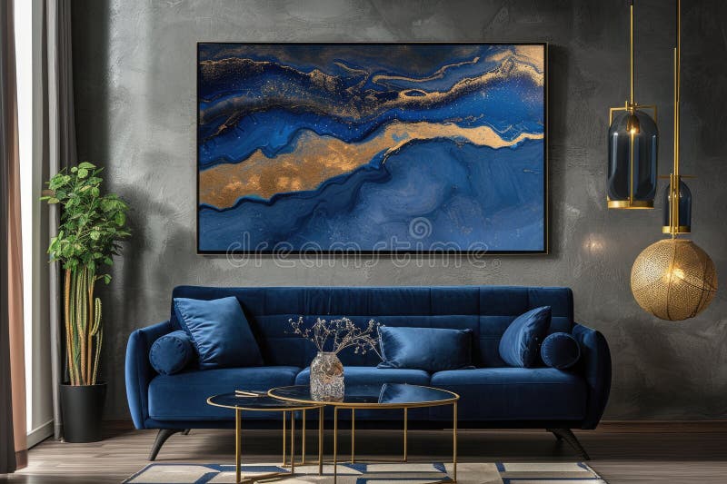 Modern Concept Ocean Art Naturally Elegant Style AI Generated Stock ...