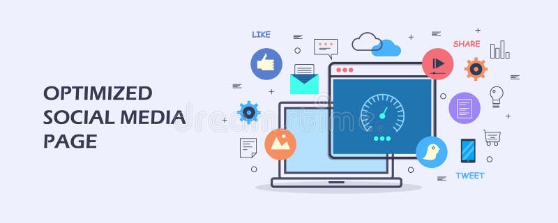 Optimized Social Media Page - Social Networking - Digital Content ...