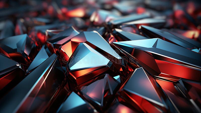 Modern Conceptual Color 3D Background for Design of Visual Projects ...