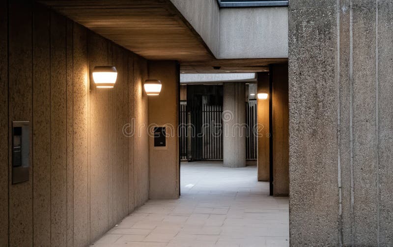 Lit Concrete Walkway Stock Illustrations – 215 Lit Concrete Walkway ...