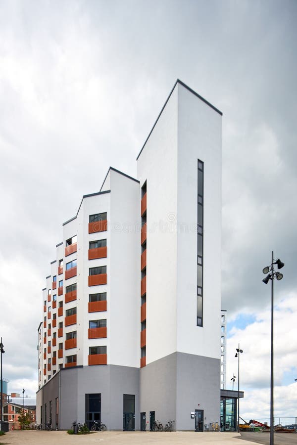 A Modern Condo Building in Denmark with Nice View Editorial Photography ...