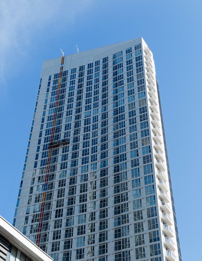 Modern Condo Tower stock image. Image of condos, condominium - 67109707
