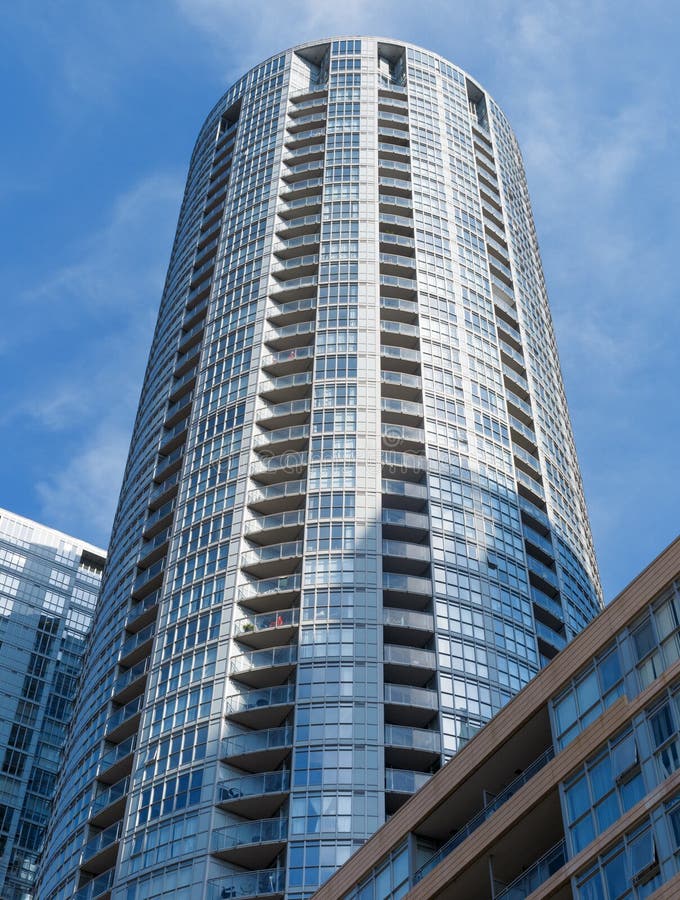 Modern Condo Tower stock photo. Image of condos, condominiums - 67110446