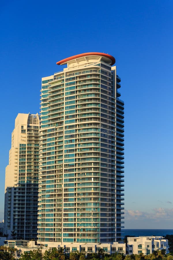 Modern Condo Tower stock image. Image of residential - 117984039
