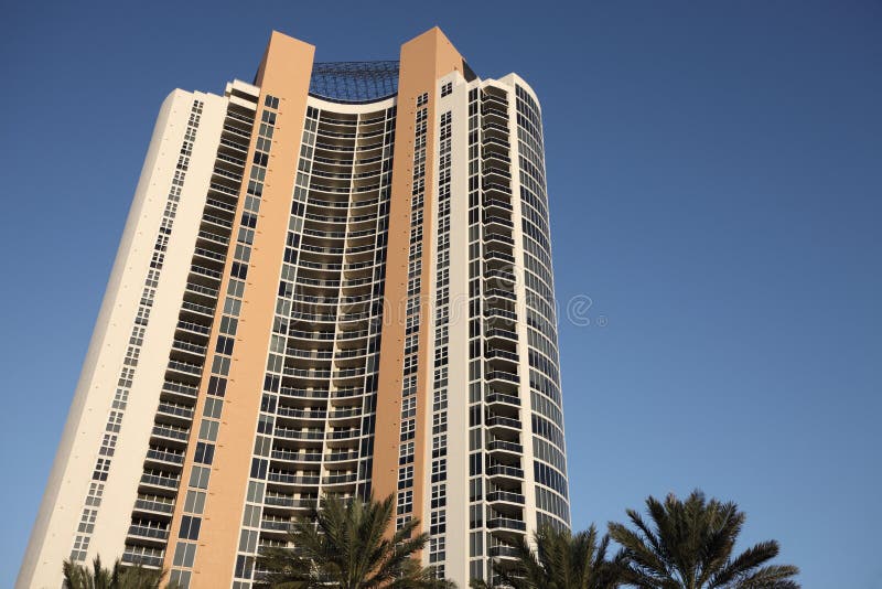 Modern Condominium stock photo. Image of abode, tower - 7658626