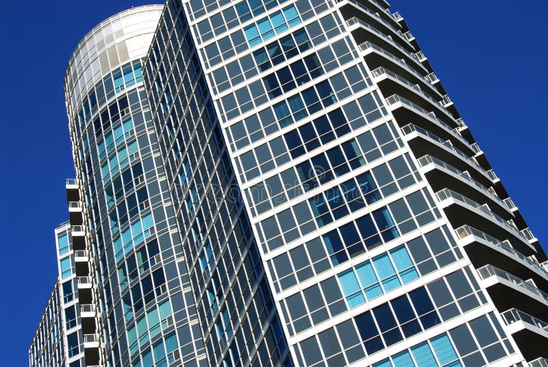 Modern Condominium Building Stock Image - Image of highrise, condo: 5182649