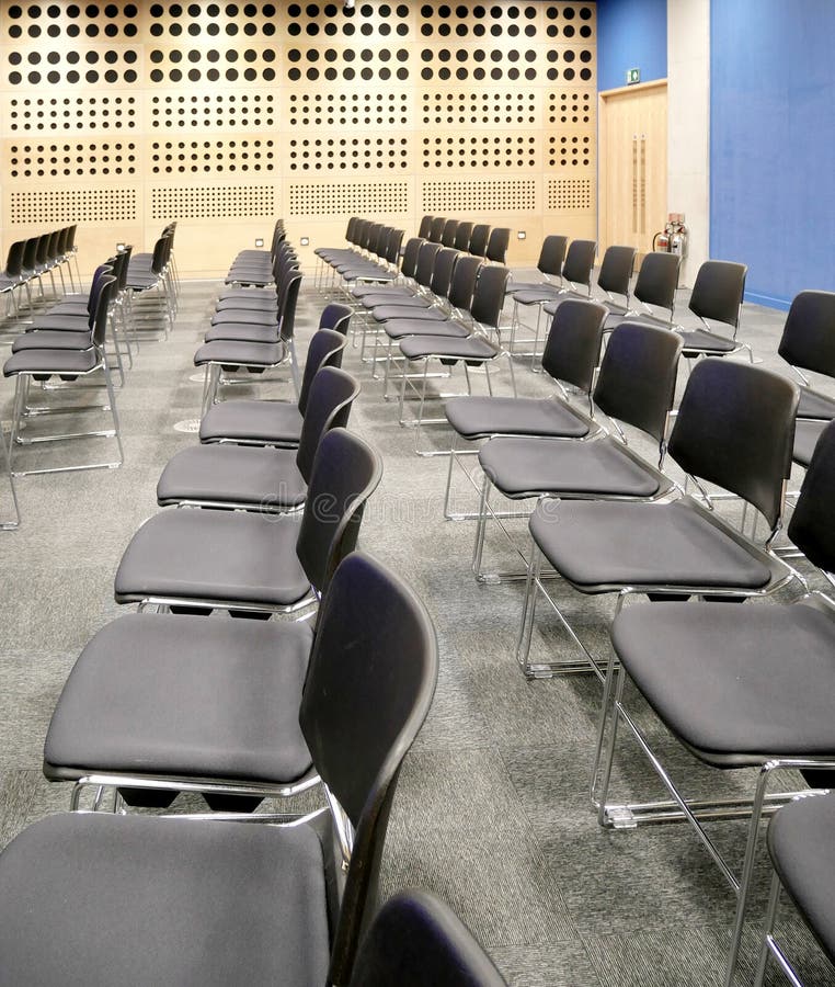 Modern Conference Room in a New Building Stock Photo - Image of seminar ...