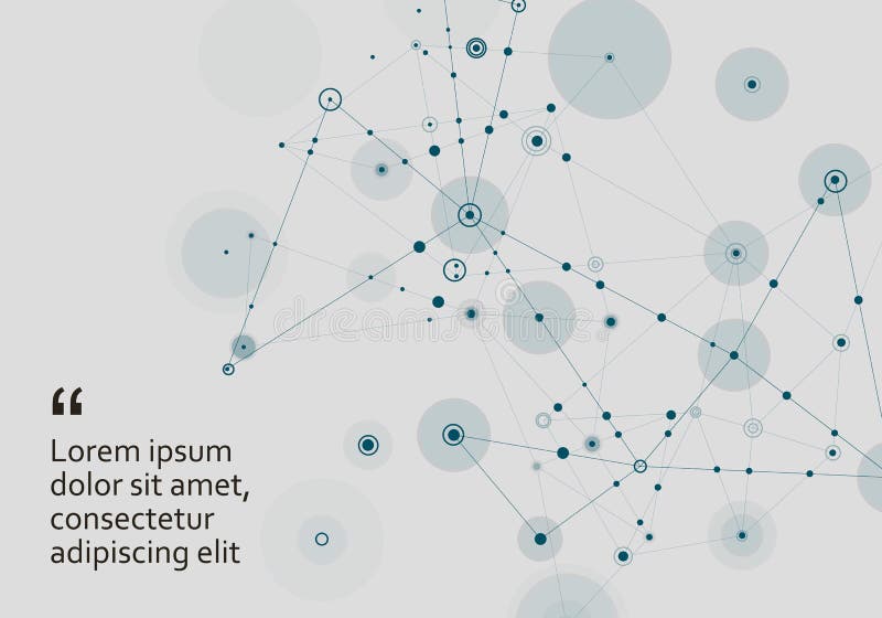 Modern Connect for Web Marketing Design. Graphic Design Element ...
