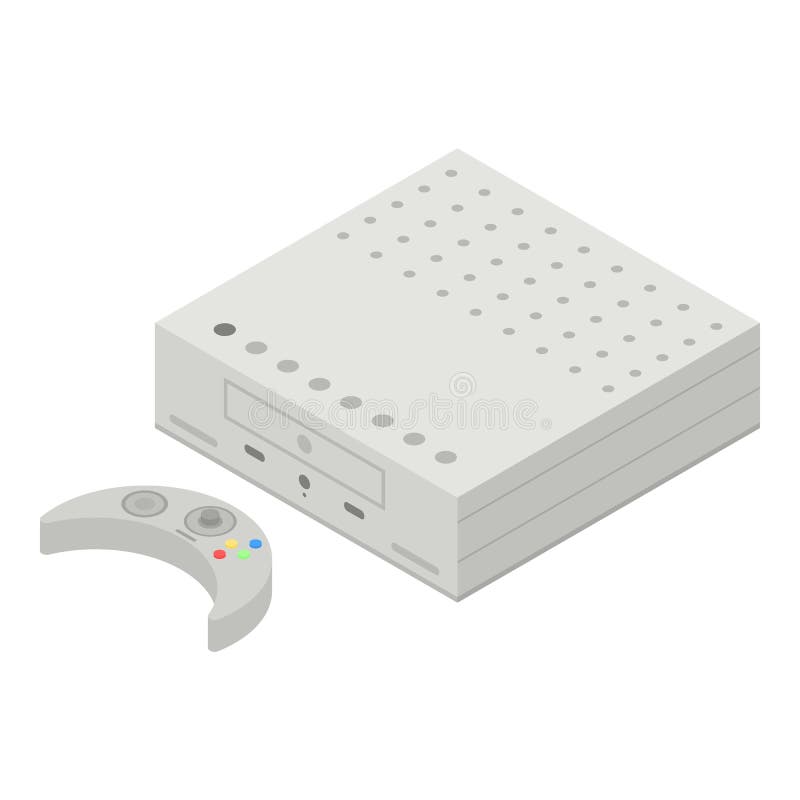 Modern Console Icon, Isometric Style Stock Vector - Illustration of ...