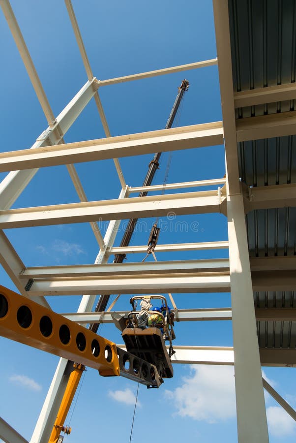 Modern construction stock photo. Image of material, growth - 26087696