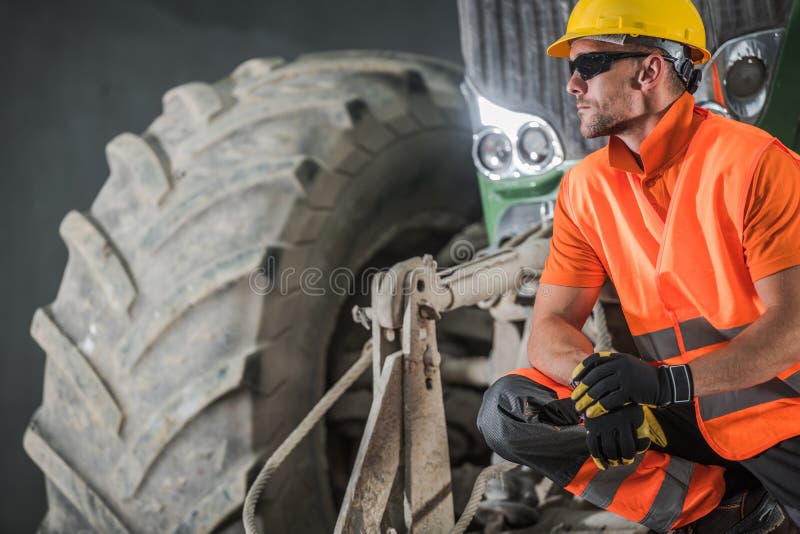 Construction operator stock photo. Image of construction - 25060698