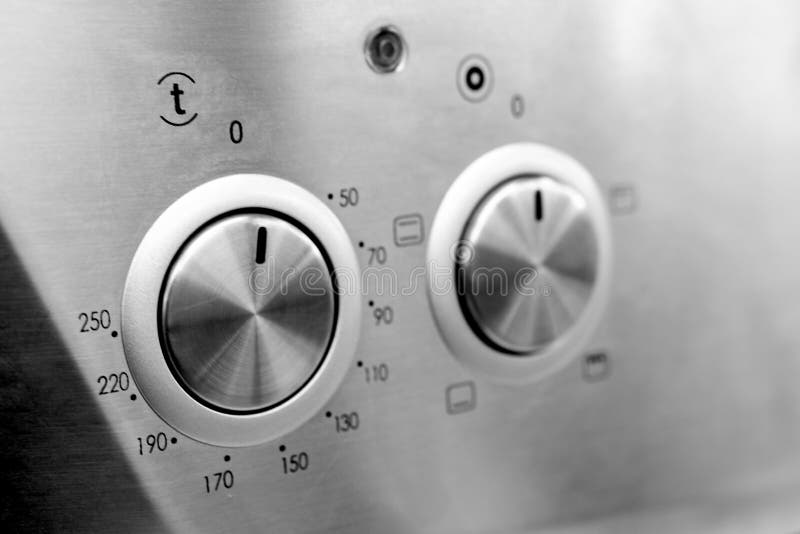 Modern Control Panel of Household Appliances Stock Photo - Image of ...