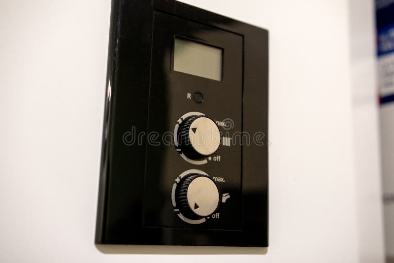 Modern Control Panel of Household Appliances Stock Photo - Image of ...