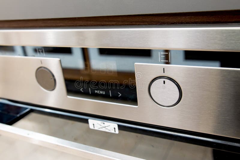 Modern Control Panel of Household Appliances Stock Photo - Image of ...