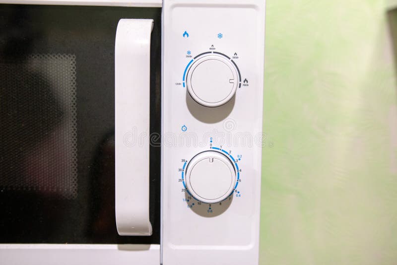 Modern Control Panel of Household Appliances Stock Image - Image of ...