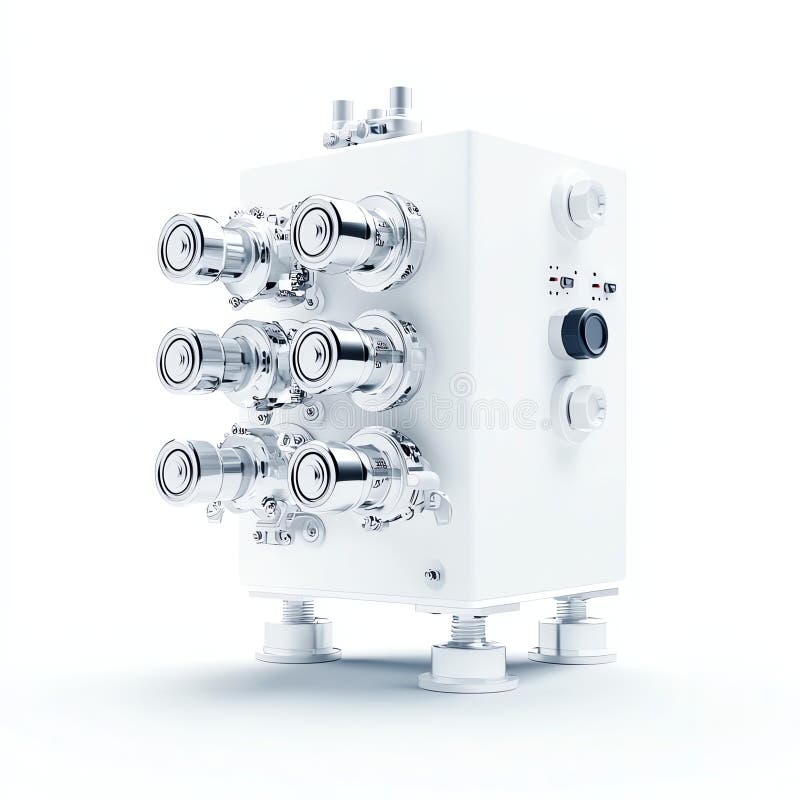 A Modern Control Panel Showcasing Advanced Technology with Multiple ...