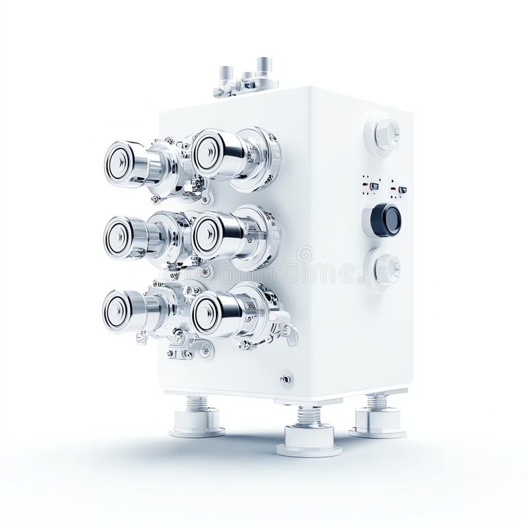 A Modern Control Panel Showcasing Advanced Technology with Multiple ...