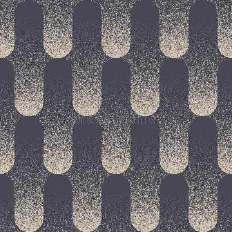 Modern Cool Seamless Pattern Trend for Clothes Vector Dotwork Layered ...