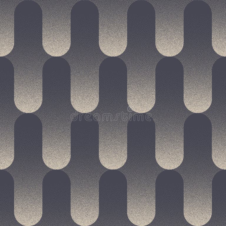 Modern Cool Seamless Pattern Trend for Clothes Vector Dotwork Layered ...