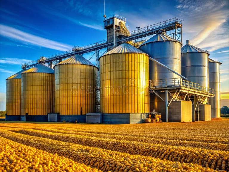 Modern Corn Processing Facility Sustainable Agriculture and Fodder ...
