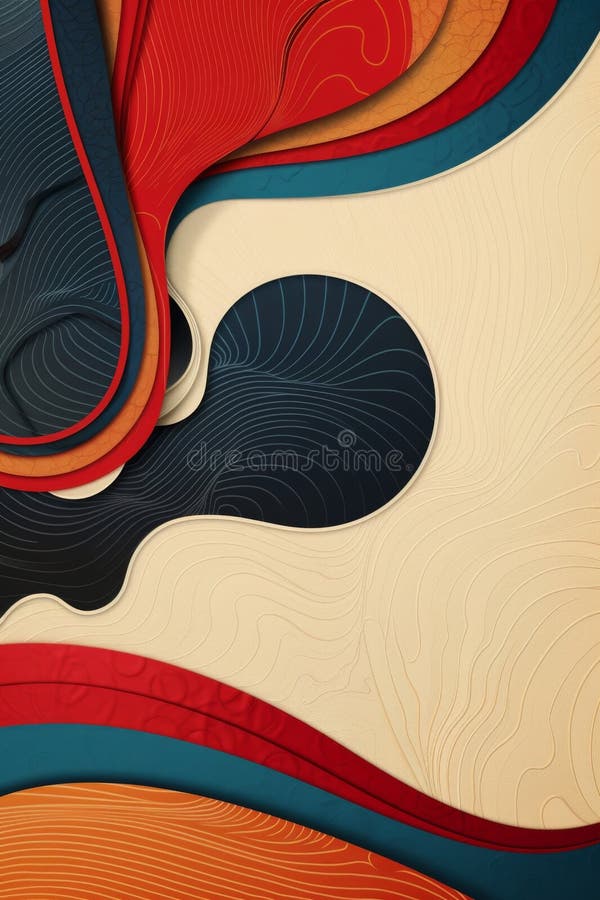 Modern Corporate Background with a Detailed Layout Pattern. Stock ...