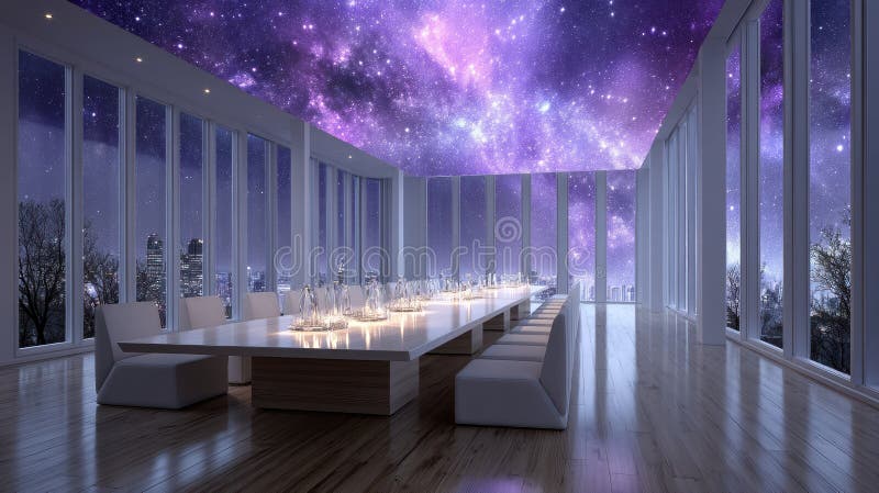 A Modern Corporate Conference Room Designed for Digital Transformation ...