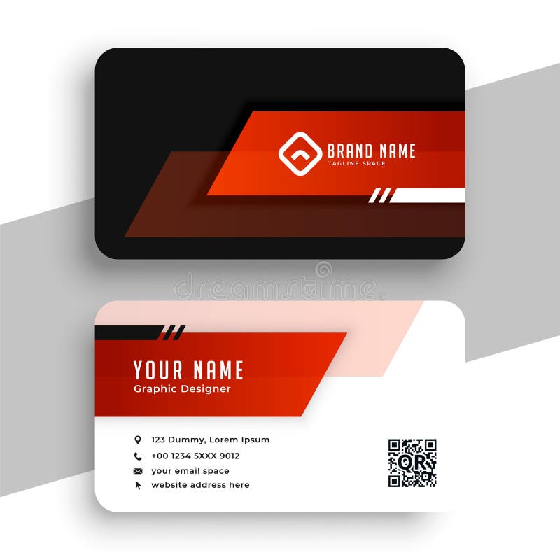 Modern Corporate Identity Card Template a Company Stationery Stock ...