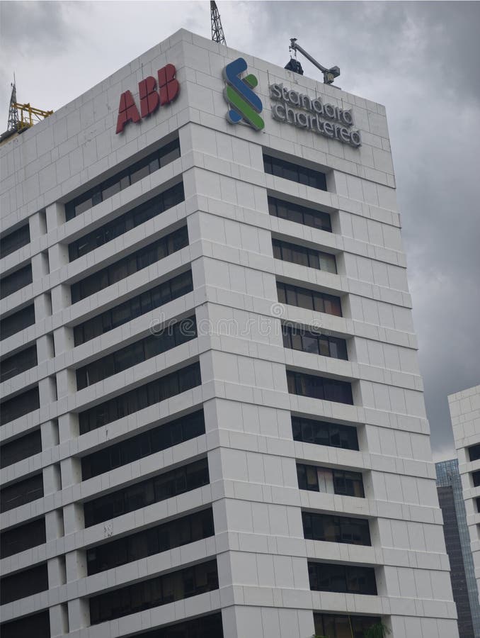 Standard Chartered and ABB Corporate Office Building Tower Editorial ...