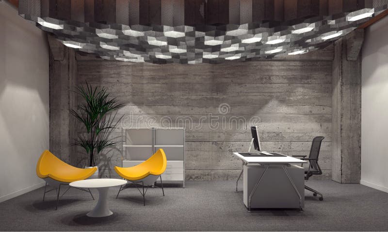 Contemporary Corporate Office Design Stock Illustrations – 128,387 ...