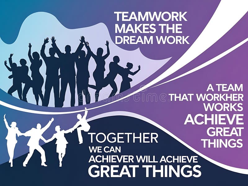 Modern Corporate Teamwork Wallpaper for Employee Recognition Stock ...