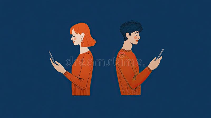 Modern Couples Staying Connected through Technology Despite Distance ...