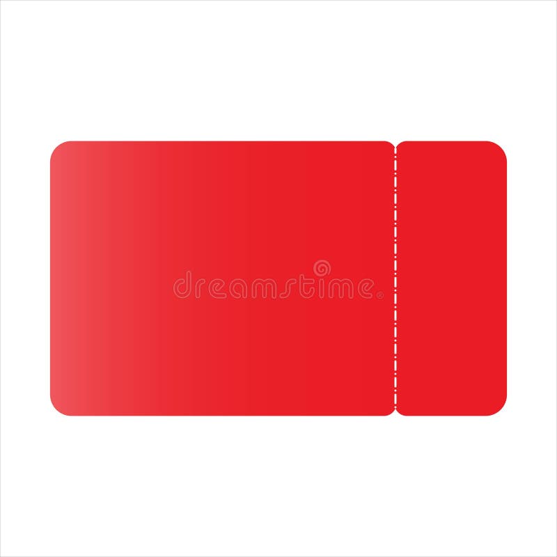 Modern Coupon Shape Icon Vector Stock Vector - Illustration of design ...