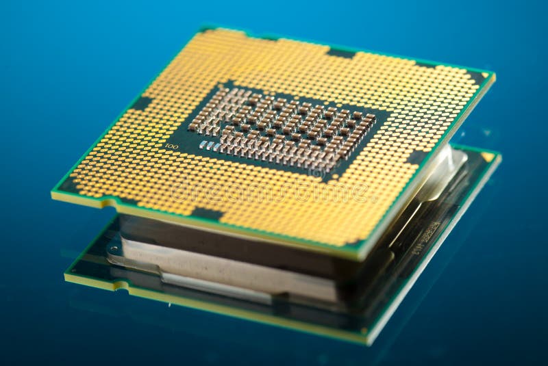 Modern cpu stock image. Image of multicore, beautiful - 22361363
