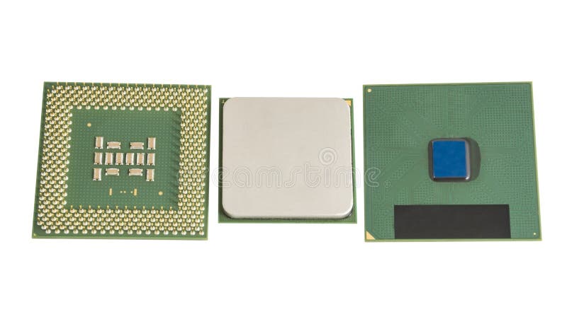 Modern CPU stock photo. Image of circuit, electronic - 50825768
