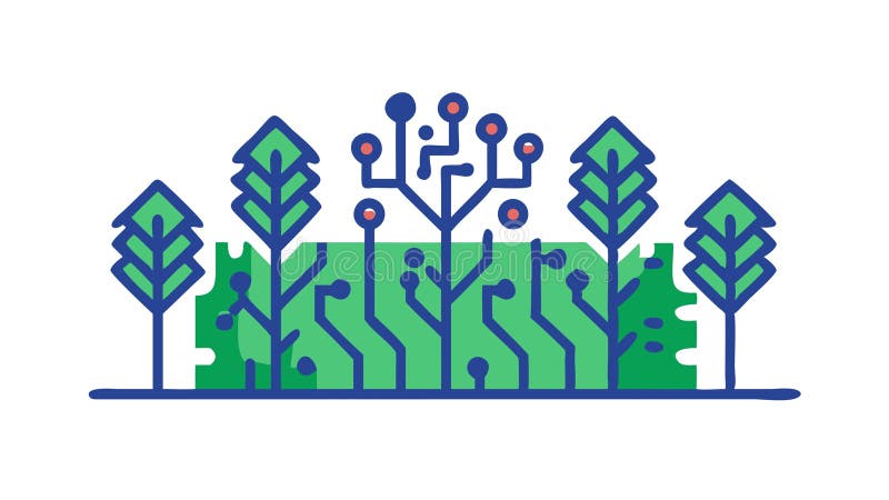 Modern CPU Processor Chip. High Performance Computing, Vector Design Generative AI Stock Vector ...