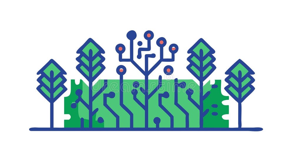 Modern CPU Processor Chip. High Performance Computing, Vector Design Generative AI Stock Vector ...