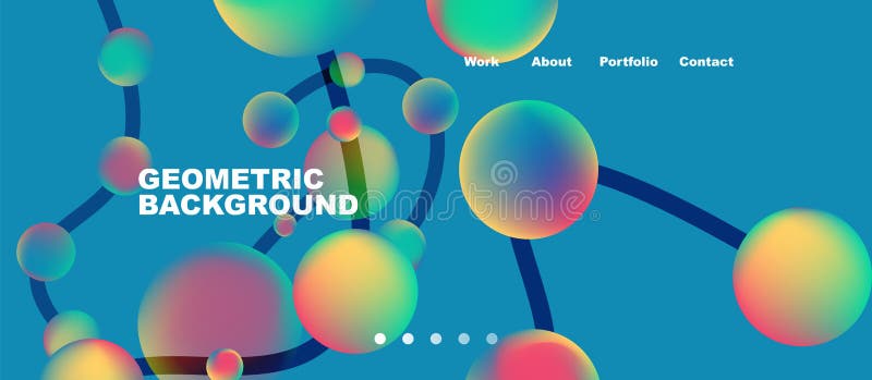 Modern Creative Abstract Background Templates Stock Vector ...