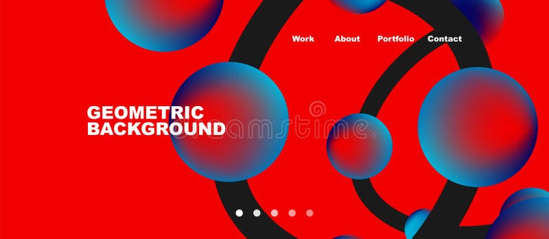 Modern Creative Abstract Background Templates Stock Vector ...