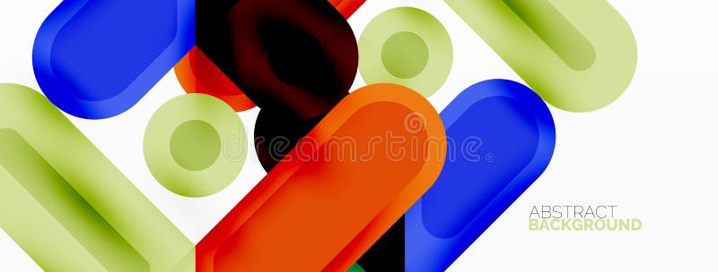 Modern Creative Abstract Design Template Stock Vector - Illustration of ...