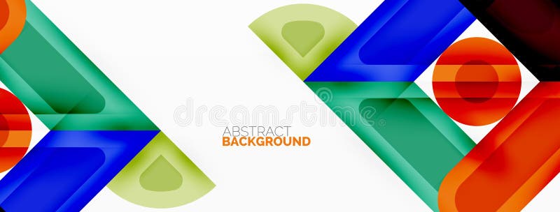 Modern Creative Abstract Design Template Stock Vector - Illustration of ...