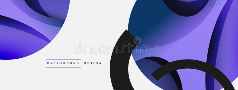 Modern Creative Abstract Design Template Stock Vector - Illustration of ...