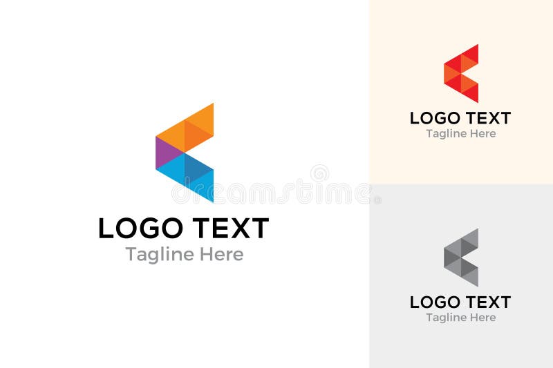 Modern and Creative Abstract Logo Design Stock Vector - Illustration of ...