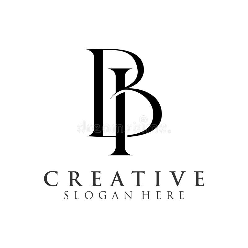 Modern Creative BI Logo Design. Icon Initial Based Monogram and Letters ...