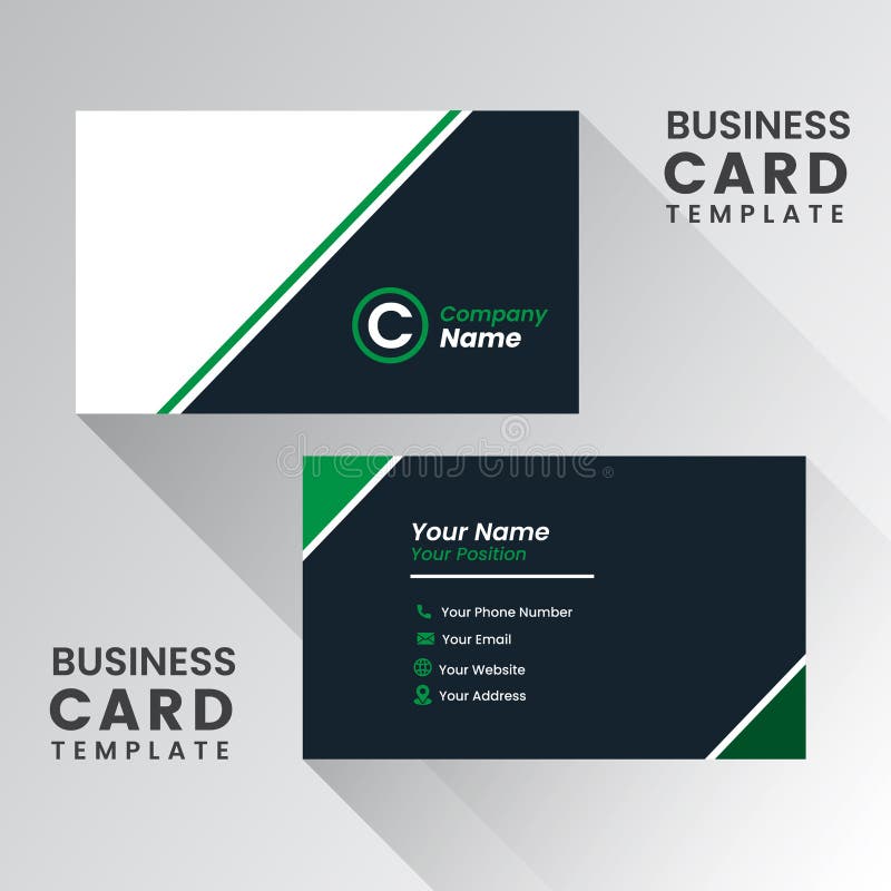Modern Creative Business Card and Name Card,horizontal Simple Clean ...