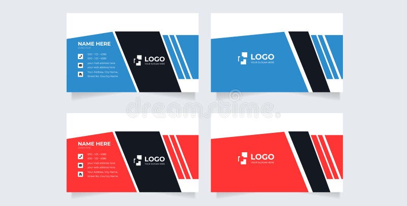 Modern Creative Business Card and Name Card,horizontal Simple Clean ...