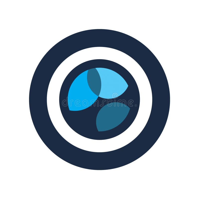 Creative Circle Color Spin Logo Design Stock Illustration ...