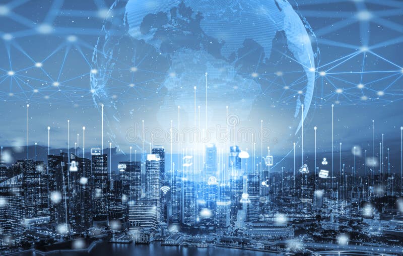 The Modern Creative Communication and Internet Network Connect in Smart ...