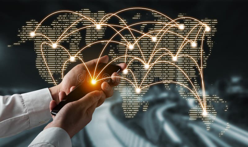 The Modern Creative Communication and Internet Network Connect in Smart ...